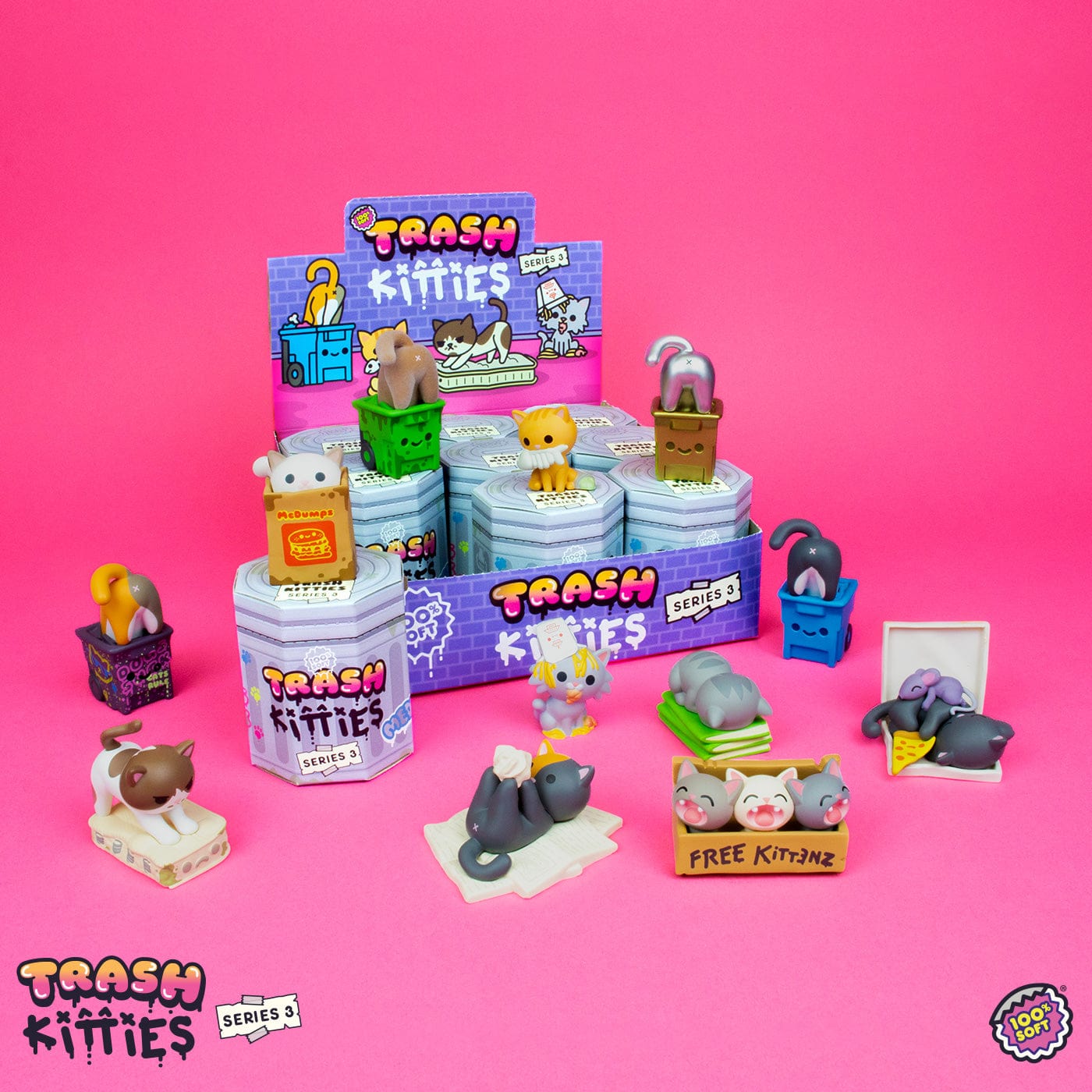 Trash Kitties Series 3 Surprise Box – Kawaii Gifts