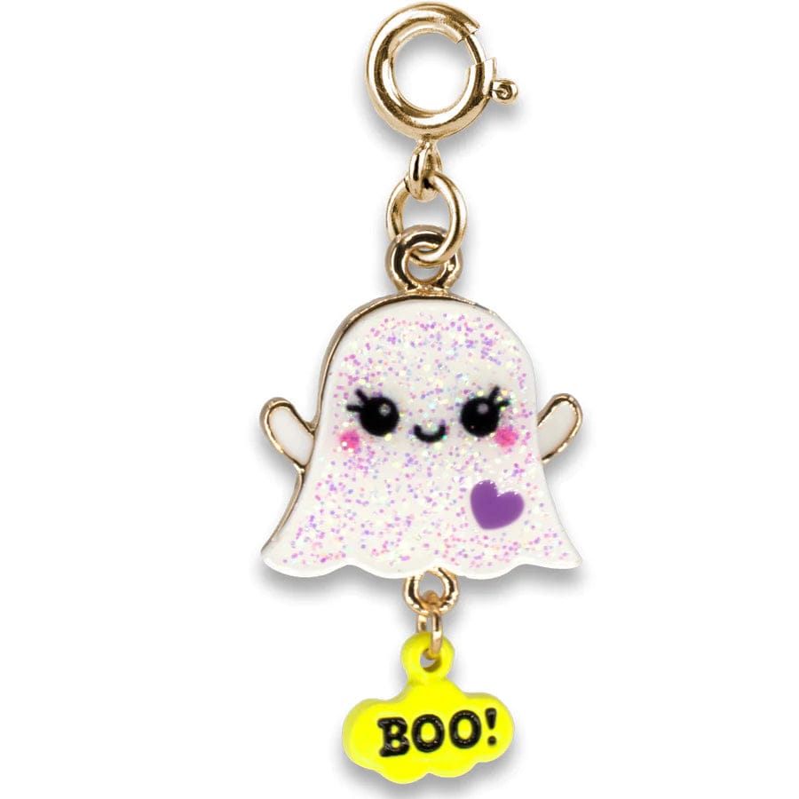 Gold Glitter Ghost Charm – Kawaii Gifts