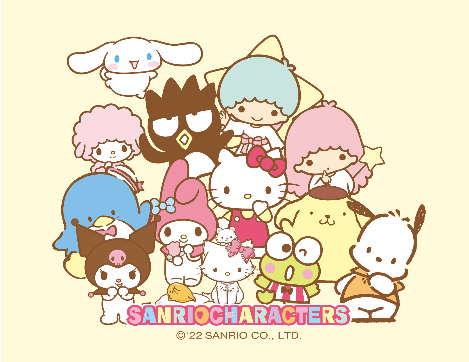 Personnages Originaux De Sanrio Les Personnages Populaires De Sanrio