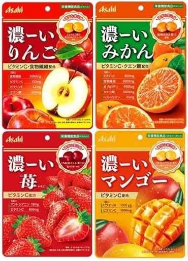 Asahi Rich Dark Fruity Candies – Kawaii Gifts