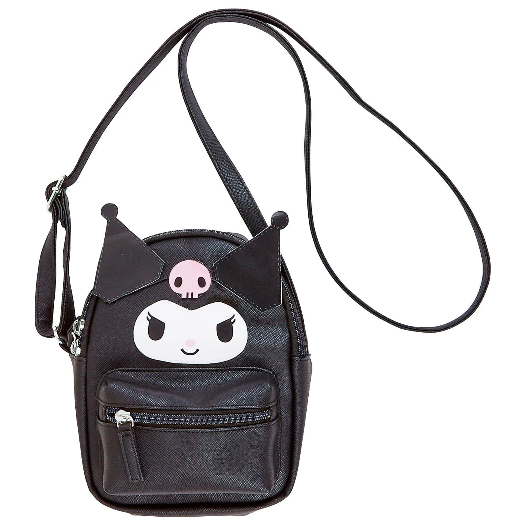 Sanrio Kuromi Face Shoulder Bag – Kawaii Gifts