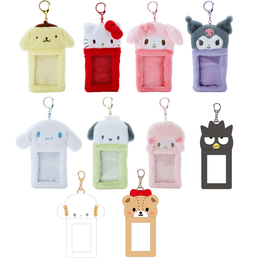 Sanrio Plushy Photo Card Holders (10 Styles to Choose From) – Kawaii Gifts