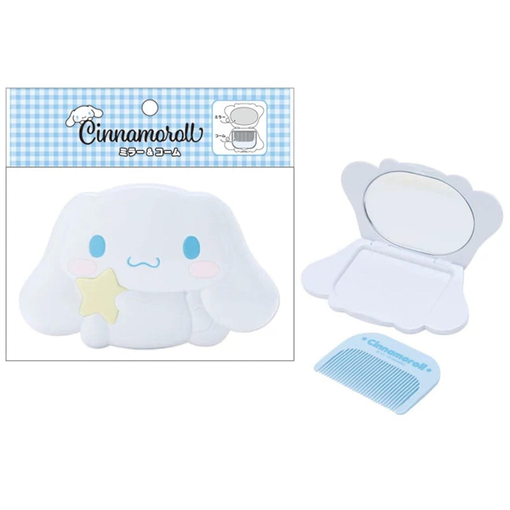 Sanrio Cuties Mirror & Comb Sets: My Melody, Pompompurin, Cinnamoroll ...