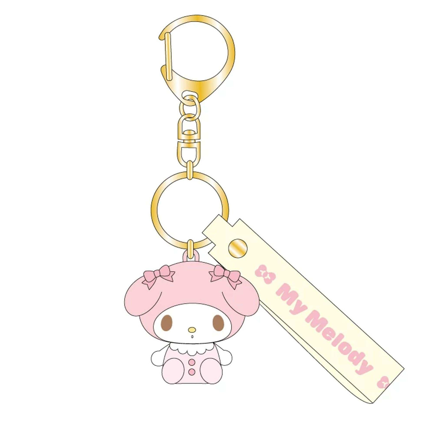 Sanrio Mascot Keyrings: Hello Kitty, My Melody, Kuromi, Cinnamoroll ...