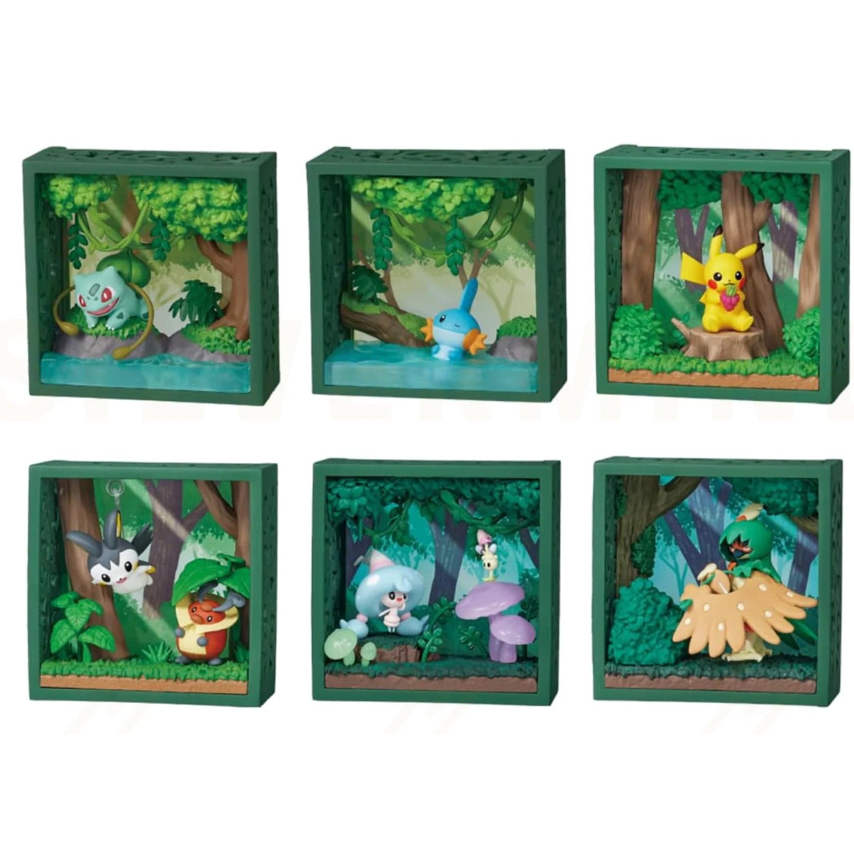Re-Ment Pokemon Frame Deep Woods Surprise Box – Kawaii Gifts