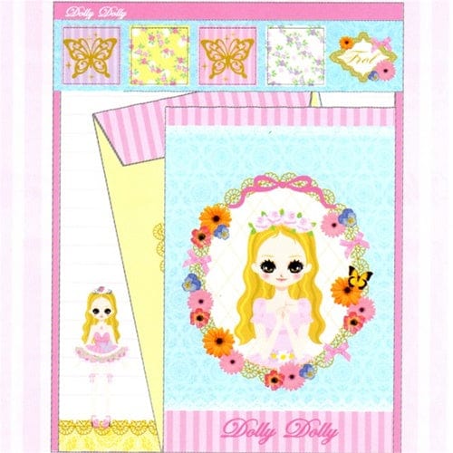 Q-Lia Dolly Dolly Letter Set: Flor – Kawaii Gifts