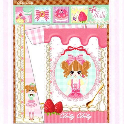 Q-Lia Dolly Dolly Letter Set: Milk – Kawaii Gifts